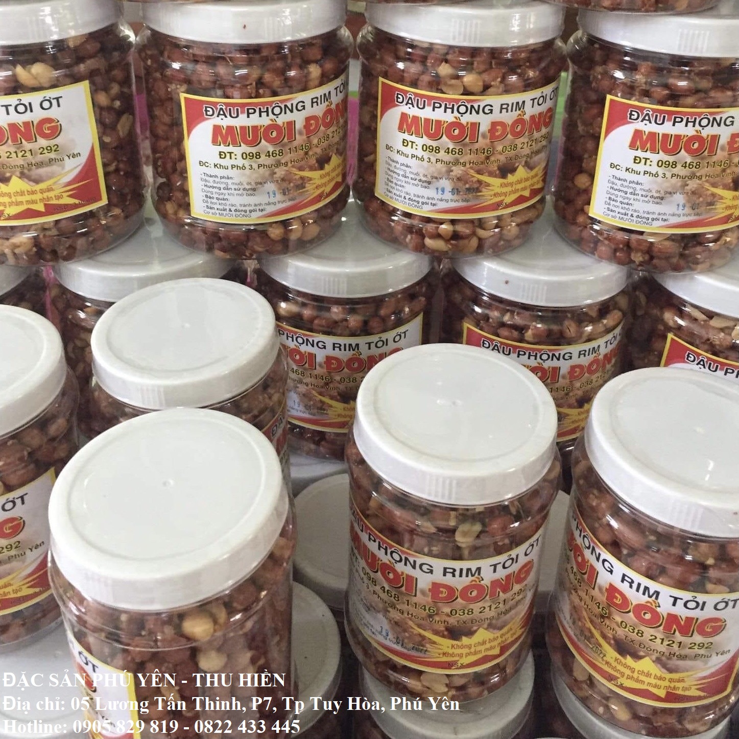 Đậu Phộng Rang Tỏi Ớt – Đặc sản Thu Hiền